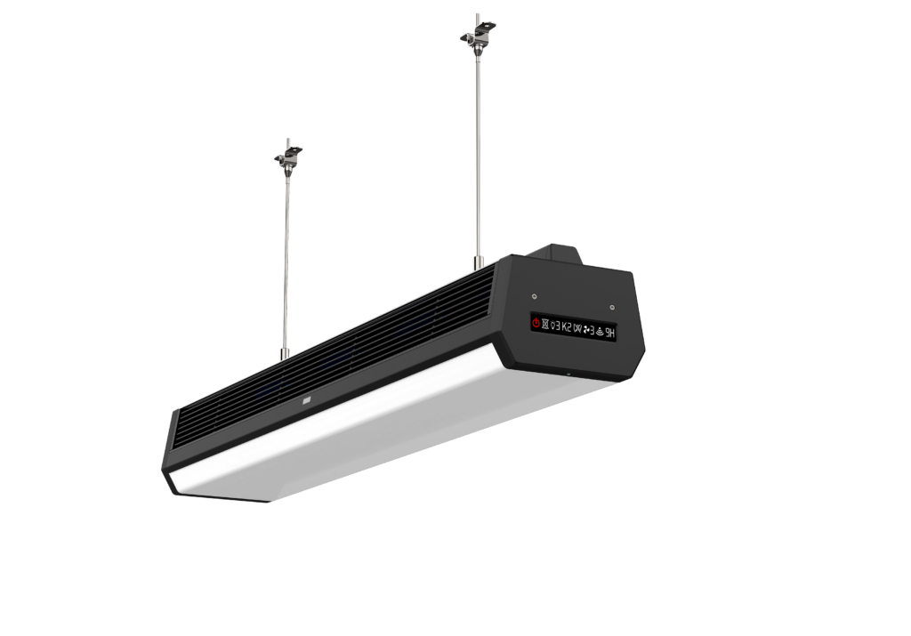 UVC 42" Upper Air Suspension Mount - Blue Halo Lighting