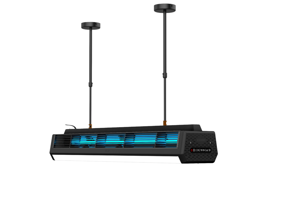 UVC 42" Upper Air Suspension Mount - Blue Halo Lighting